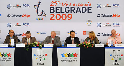 2009 SU Update: FISU Press Conference - FISU