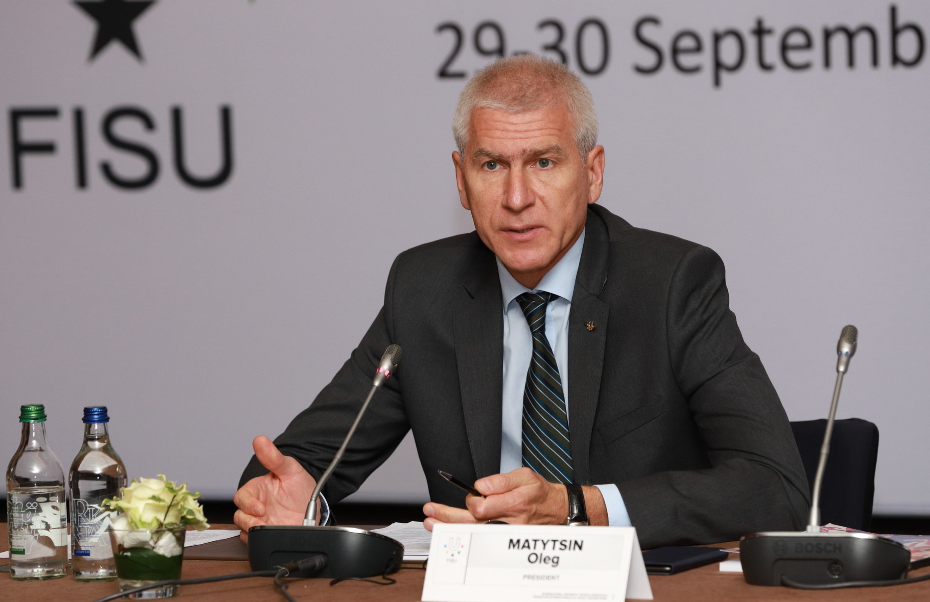 FISU President's message about COVID-19 situation - FISU