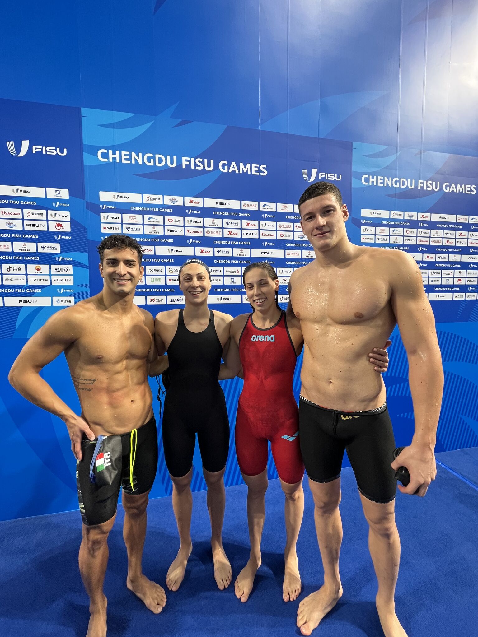 In the name of the father: Italian swimming success runs in the family ...