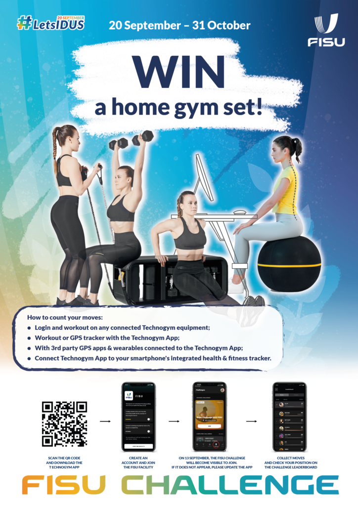 International Day of University Sport: win a home gym kit and more - FISU
