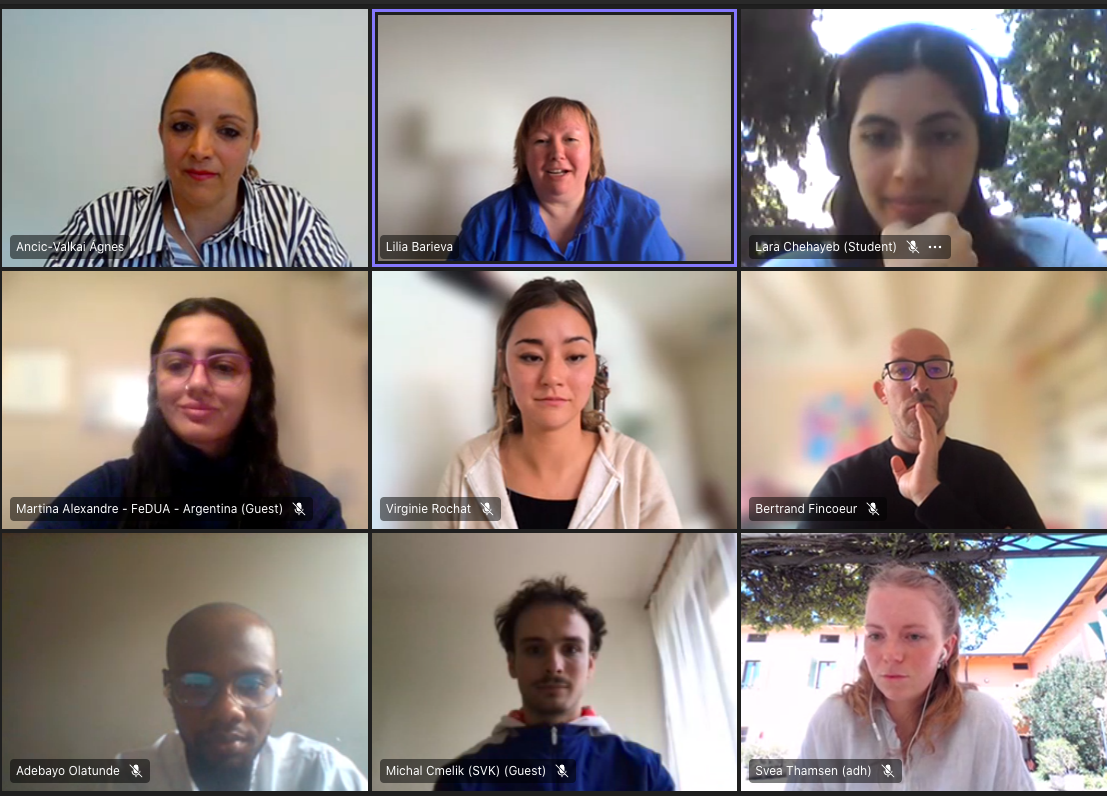 First meeting of the Student Committee: Anchoring Student Commitment - FISU