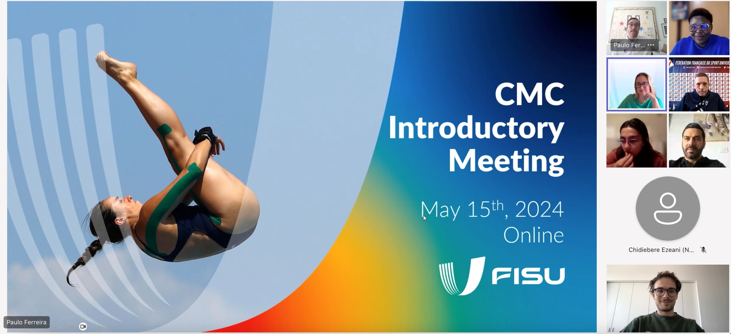 First meeting of the new Media and Communication Committee - FISU