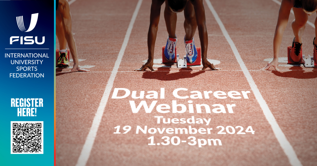 Don't miss the new FISU Dual Career webinars! - FISU