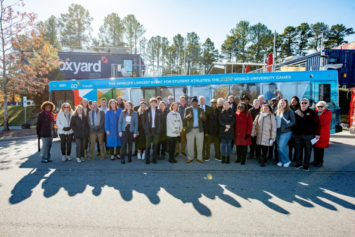 GoTriangle unveils first-ever wrapped buses to celebrate North Carolina ...