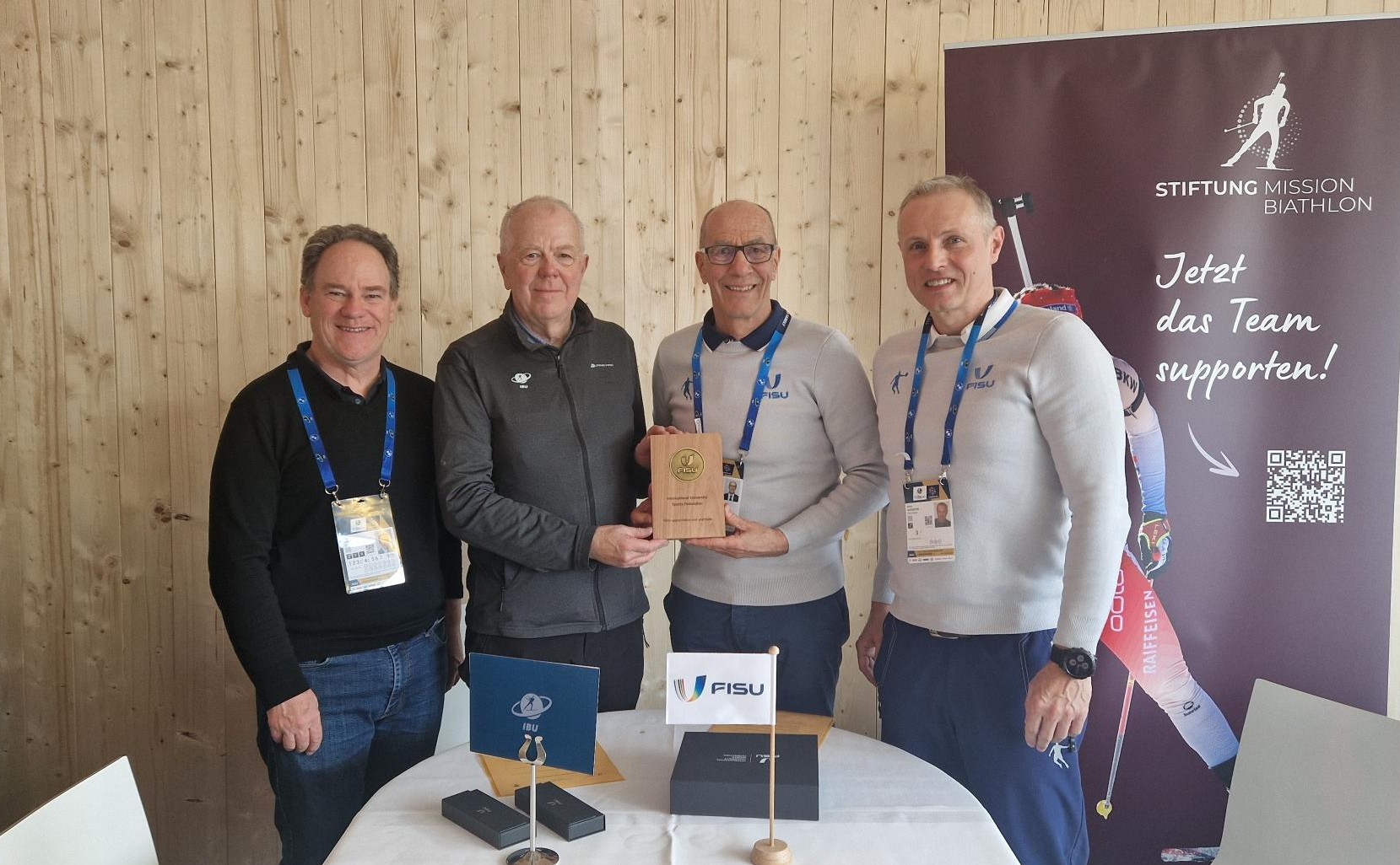 FISU and the International Biathlon Union strengthen their relationship ...
