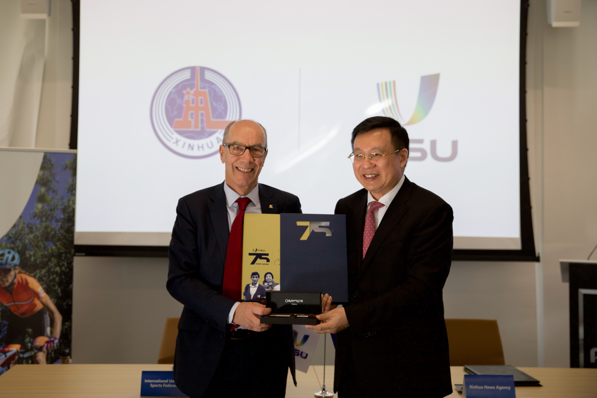 FISU and Xinhua News Agency reinforce their collaboration - FISU