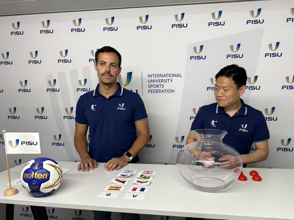 The handball group draw results are in! - FISU